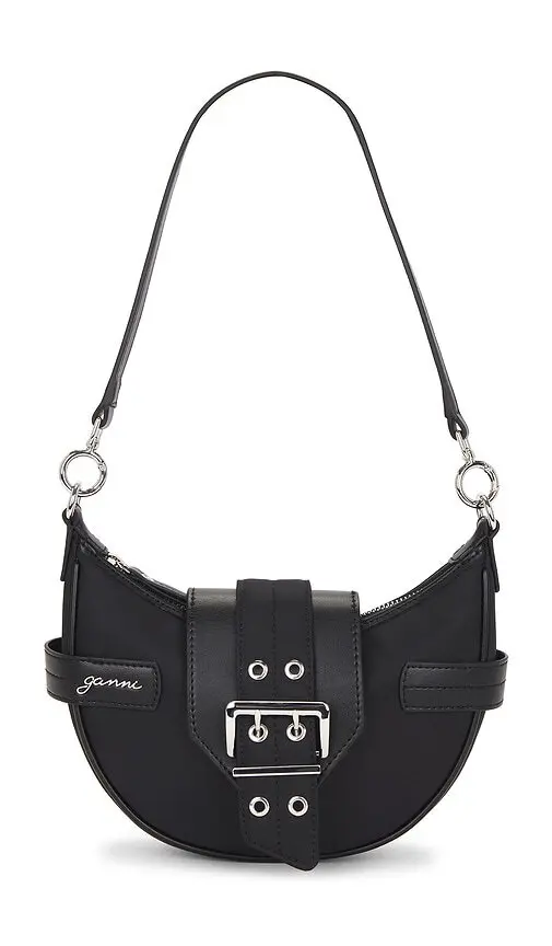 GANNI Bucky Small Crossbody Bag - Black