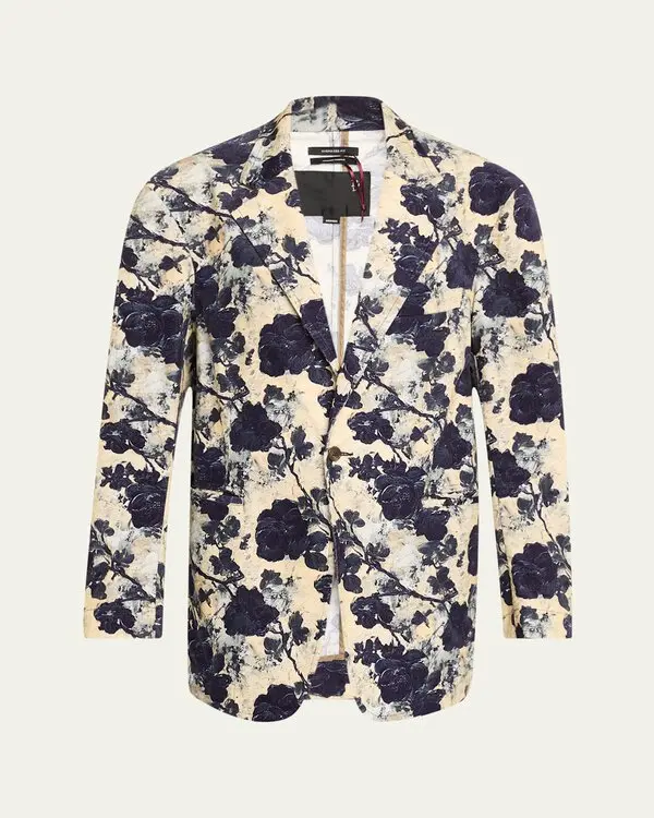 R13 Oversized Floral Jacket