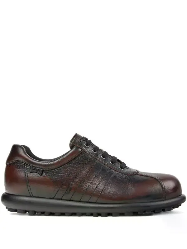 Camper Pelotas Leather Lace-up Sneakers - Red