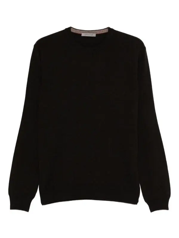 Corneliani Round-neck Sweater - Black