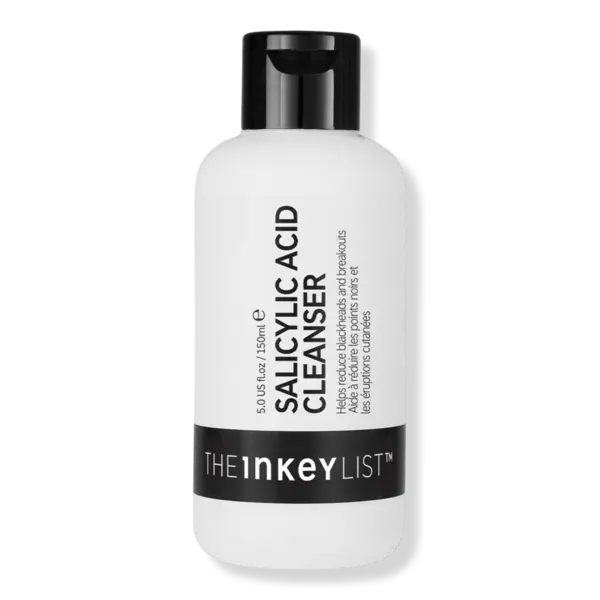 INKEY Salicylic Acid Acne + Blackhead Cleanser