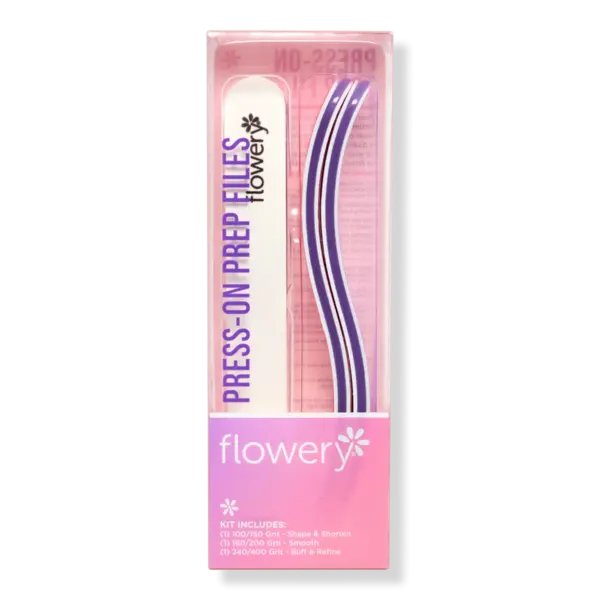 FLOWERY Press-on Prep Files