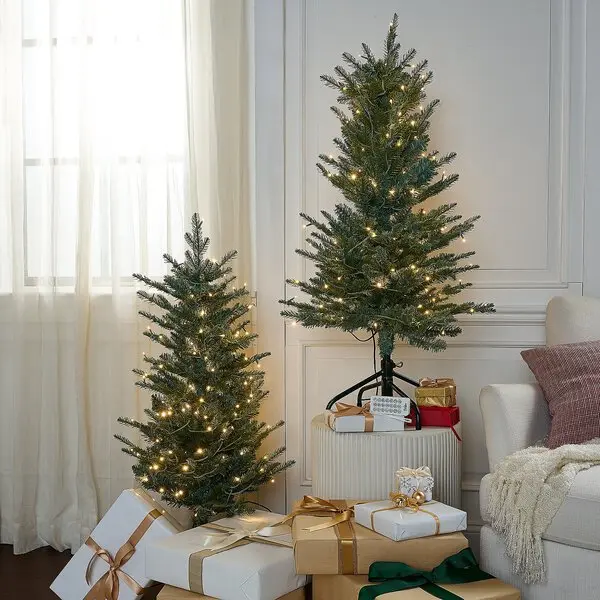 BETHLEHEM LIGHTS S/2 3.5' In/outdoor 3-in-1 Minitree