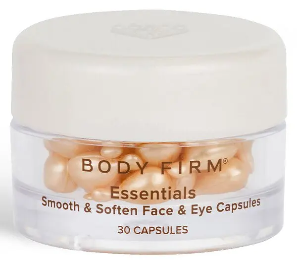 BODY FIRM Essentials Smooth & Soften Face & Eye Capsules 30 Ct