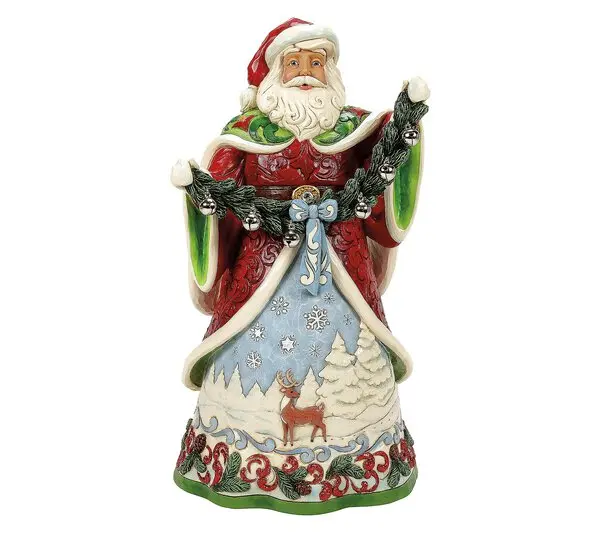 JIM SHORE Heartwood Creek Collector Edition San Ta Fig 14.5in
