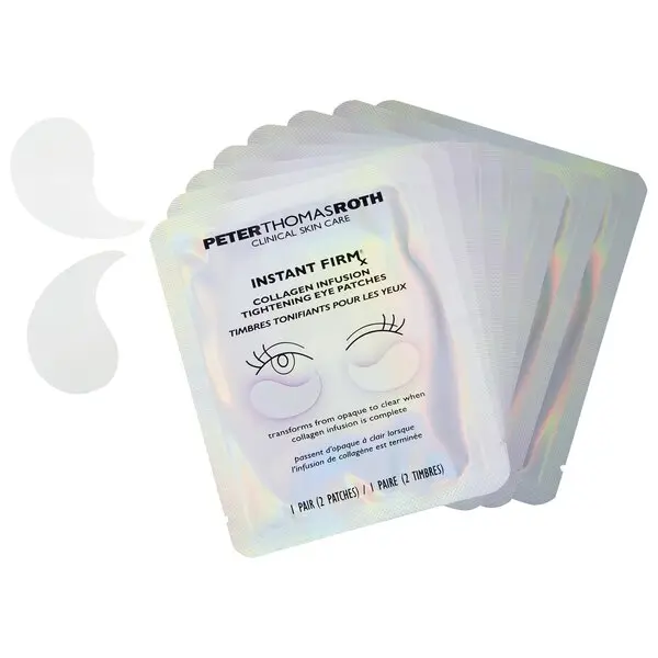 PETER THOMAS ROTH Instant Firmx Collagen Infusion Tightening Eye Patches For Firming Under-eye Bags & Wrinkles