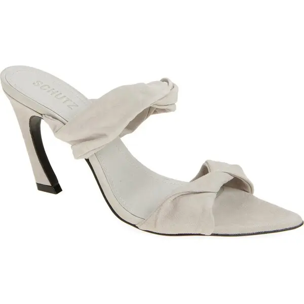 Schutz Meline Pointed Toe Slide Sandal