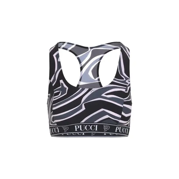 Emilio Pucci Printed Top - Black