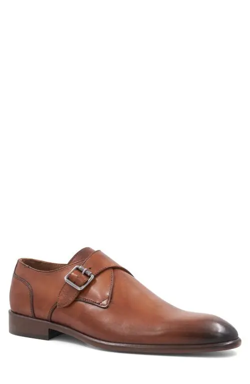 Bruno Magli Solero Monk Strap Loafer - Cognac
