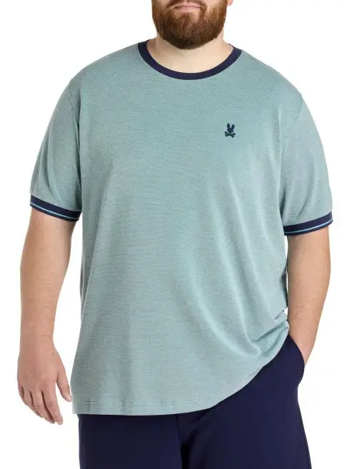 Psycho Bunny Big & Tall Quinton Textured T-shirt