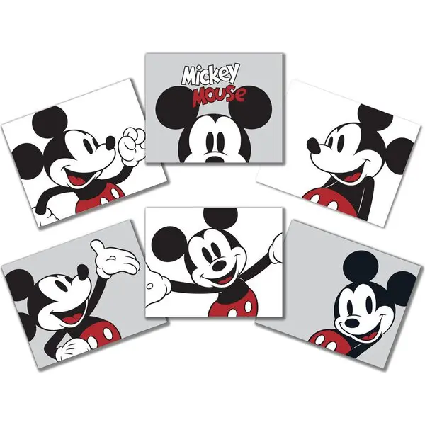 LAMBS & IVY Disney Baby Mickey Mouse Unframed Nursery/child Wall Art