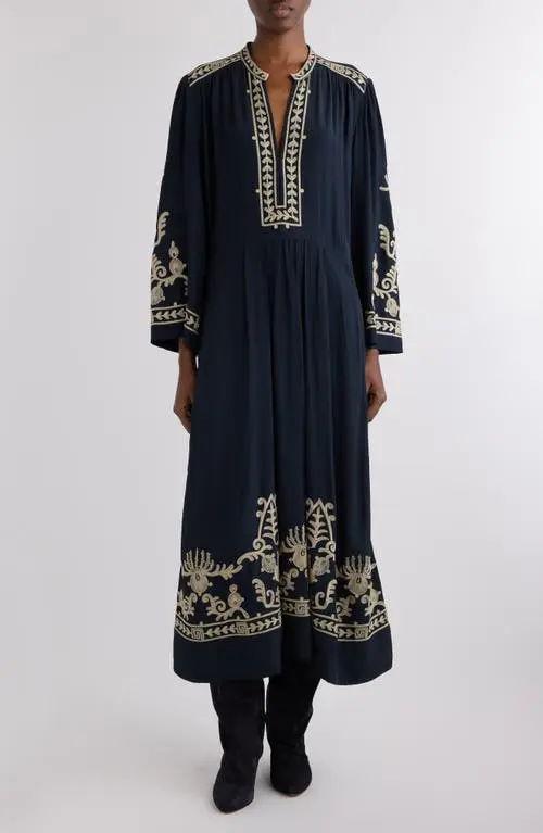 Isabel Marant Feliana Embroidered Maxi Dress
