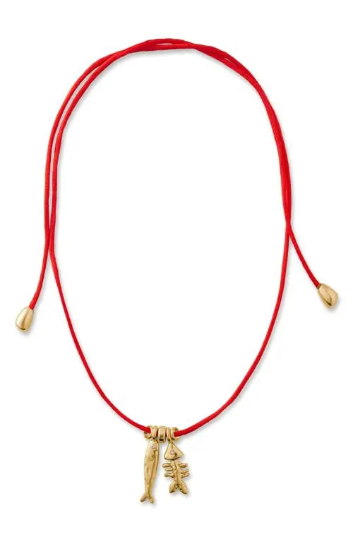Éliou Sardine & Fishbone Necklace
