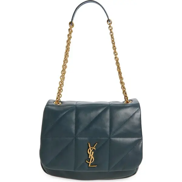 Saint Laurent Medium Jamie 4.3 Carré Rive Gauche Quilted Shoulder Bag