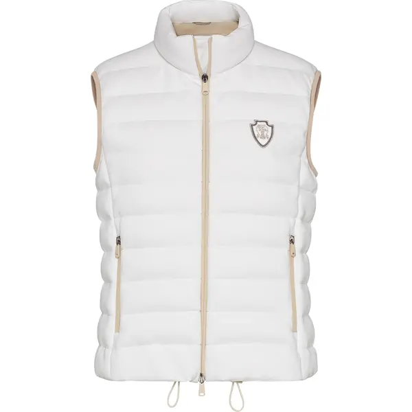 Brunello Cucinelli Down Vest - White
