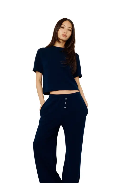ALL MY LOVE Ava Top - Sapphire