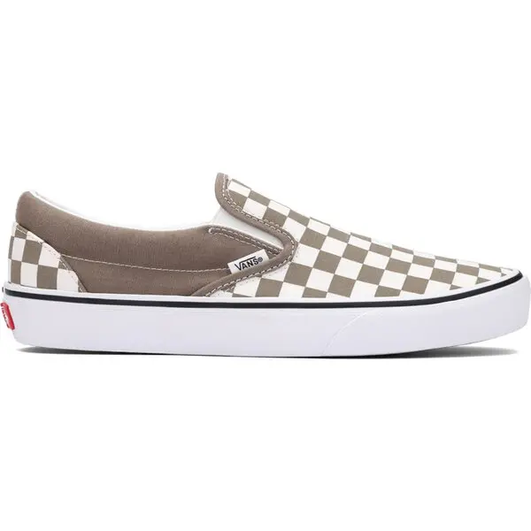 VANS Classic Slip-on Sneaker - Checkerboard Walnut