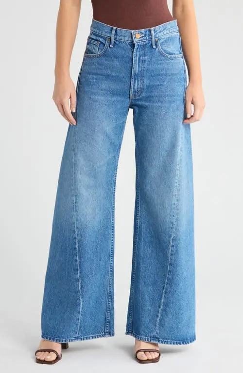 MOTHER High-rise Wide Leg Jeans - Rolling In The Dough
