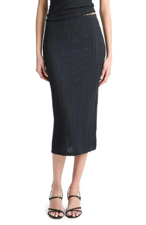 Vince Knit Midi Skirt