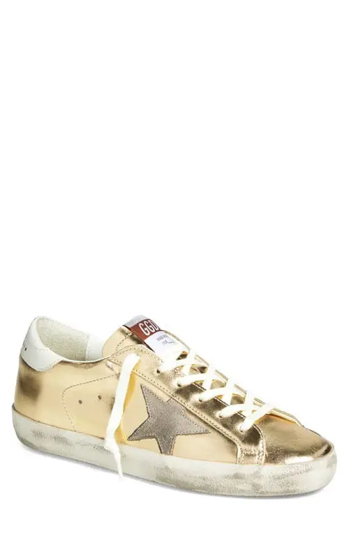 Golden Goose Super-star Metallic Low-top Sneakers