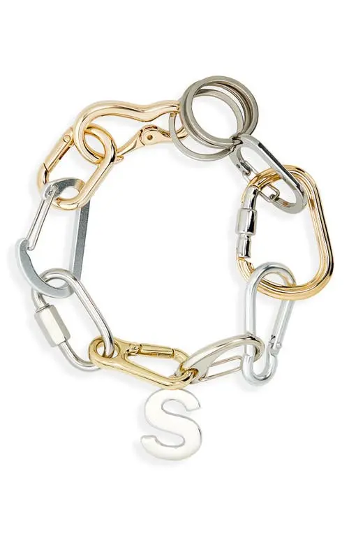 Sacai Carabiner Link Chain Bracelet