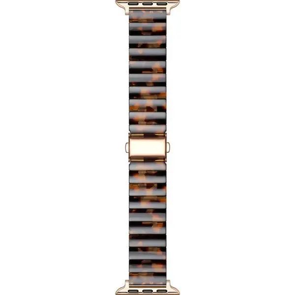 THE POSH TECH Resin Link Bracelet Watchband - Tortoise