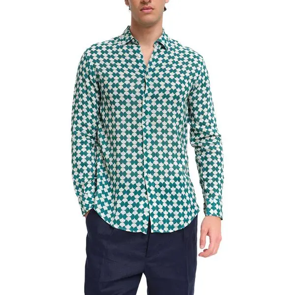 PENINSULA SWIMWEAR Soffi Linen Shirt - Multicolor