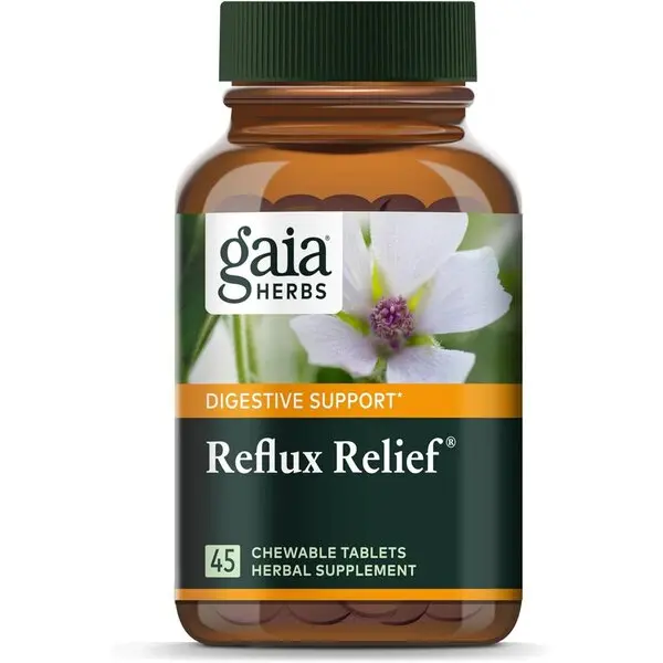 GAIA HERBS Reflux Relief 45 Tablets