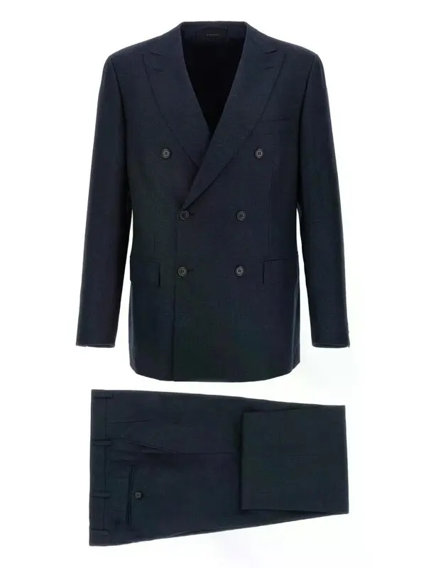 Brioni Herringbone Wool Suit
