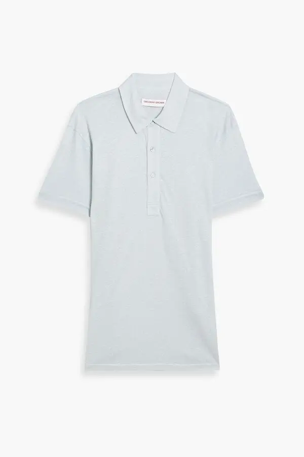 Orlebar Brown Sebastian Linenjersey Polo Shirt
