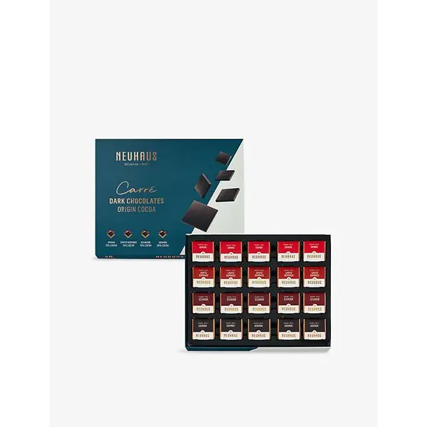 NEUHAUS Carre Origin Dark 40-piece Chocolates 200g