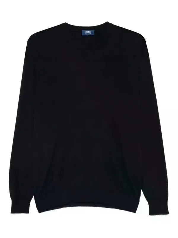 Fedeli Long-sleeve Top - Blue