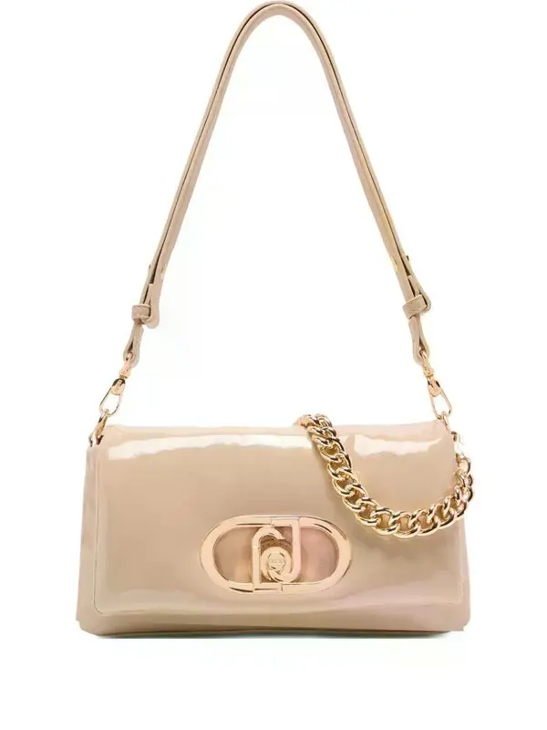 Liu Jo Lapuffy Chain-strap Satchel - Neutrals