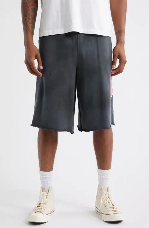 ELWOOD Fireside Sweat Shorts - Washed Black