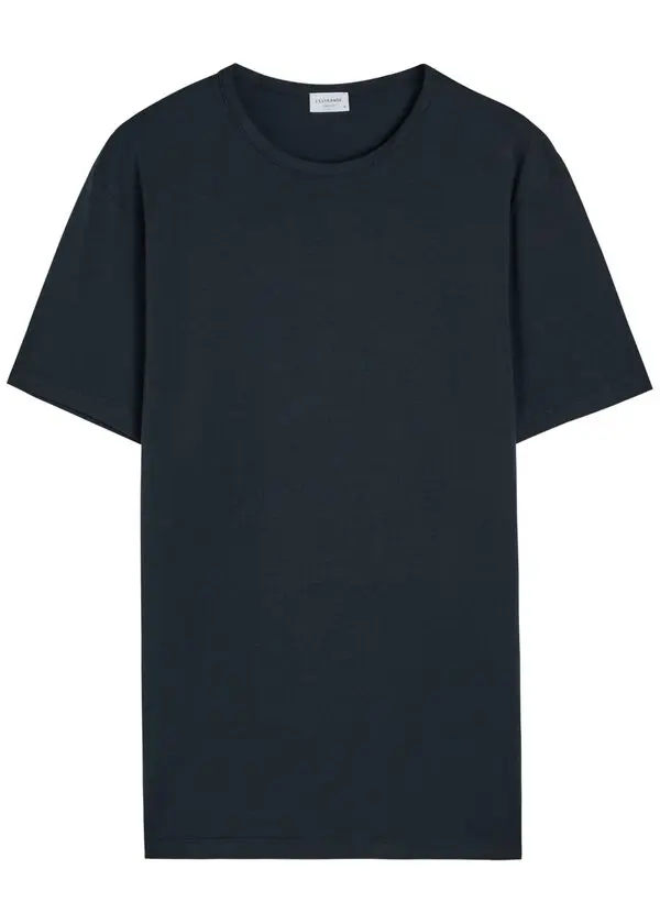 LESTRANGE Classic Cotton T-shirt - Navy