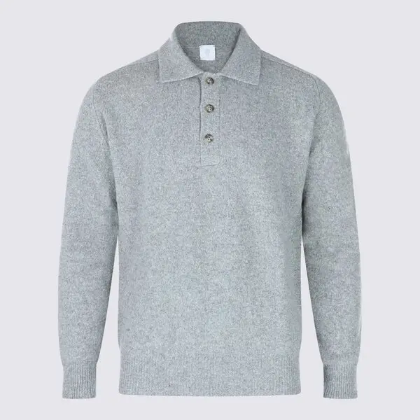 Eleventy Wool Knitwear - Grey
