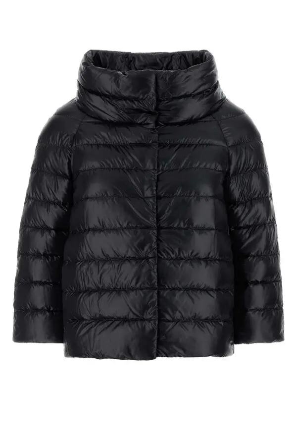 Herno Quilted Down Jacket - Black