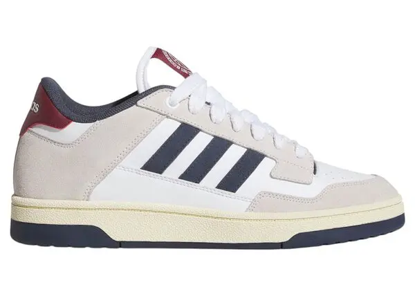 Adidas Rapid Court Low Sneakers - Cloud White/shadow Navy Blue/shadow Red
