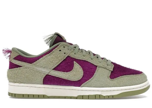 Nike Dunk Low Retro Se Sneakers - Viotech/dusty Olive/pale Ivory