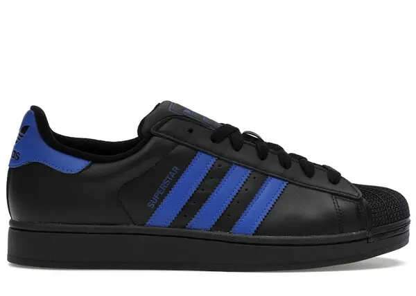 Adidas Superstar Ii Sneakers - Core Black/blue/cloud White