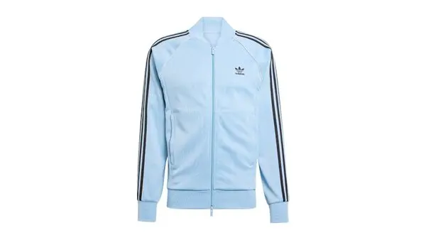 Adidas Adicolor Classics Superstar Track Jacket - Ash Blue White