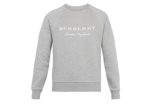 Burberry Embroidered Crewneck Sweatshirt