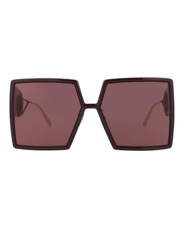 Dior Square-frame Acetate Sunglasses - Bordeaux Bordeaux Bordeaux (cd40030u/58/69s)