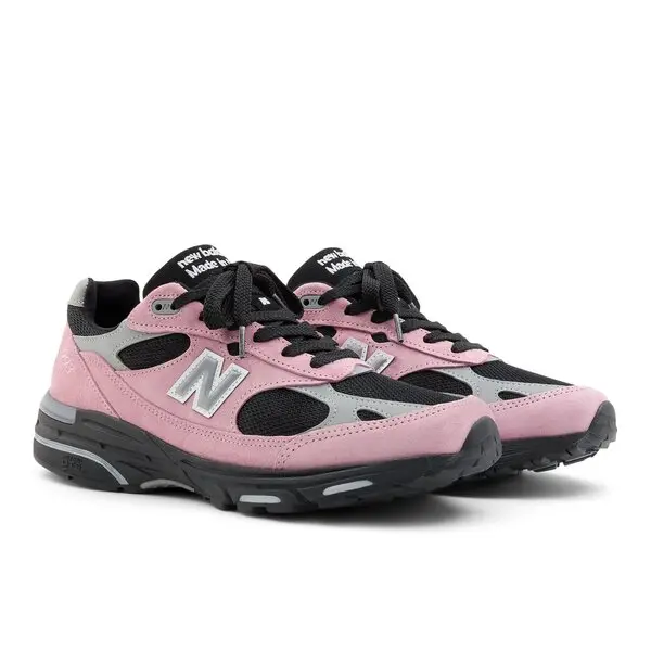 NEW BALANCE Made In Usa 993 - Pink Taffy With Black And Slate Grey