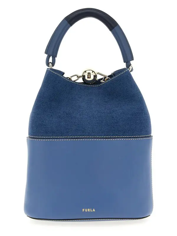 Furla Sfera S' Bucket Bag - Blue