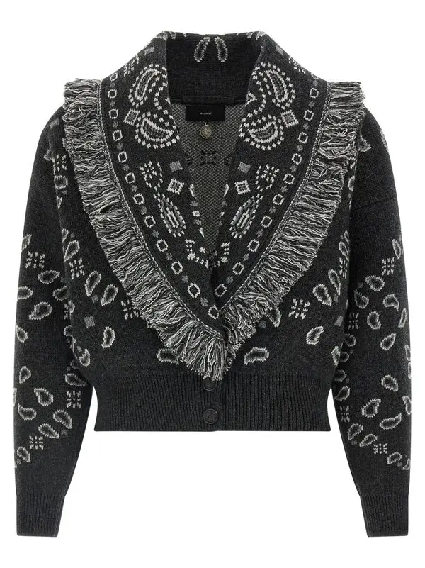 Alanui Icon Bomber Cardigan - Multicolor
