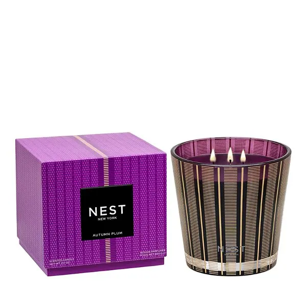 NEST NEW YORK Autumn Plum 3 Wick Candle