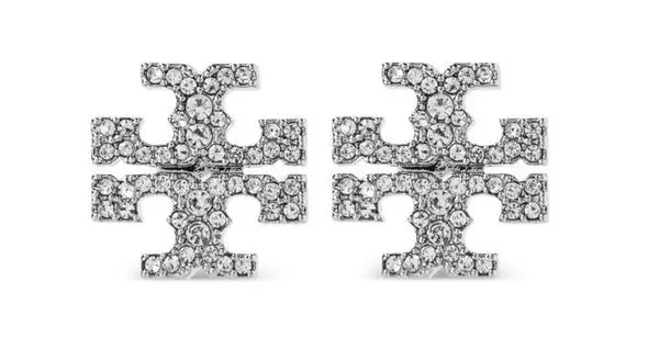 Tory Burch Bijoux Stud Earrings - Silver