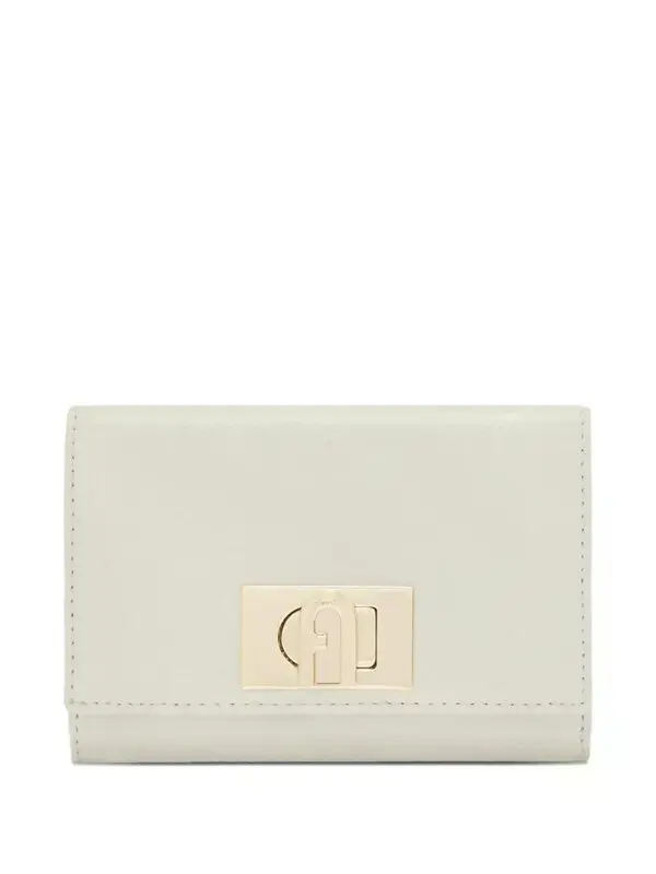 Furla 1927 Leather Wallet - White