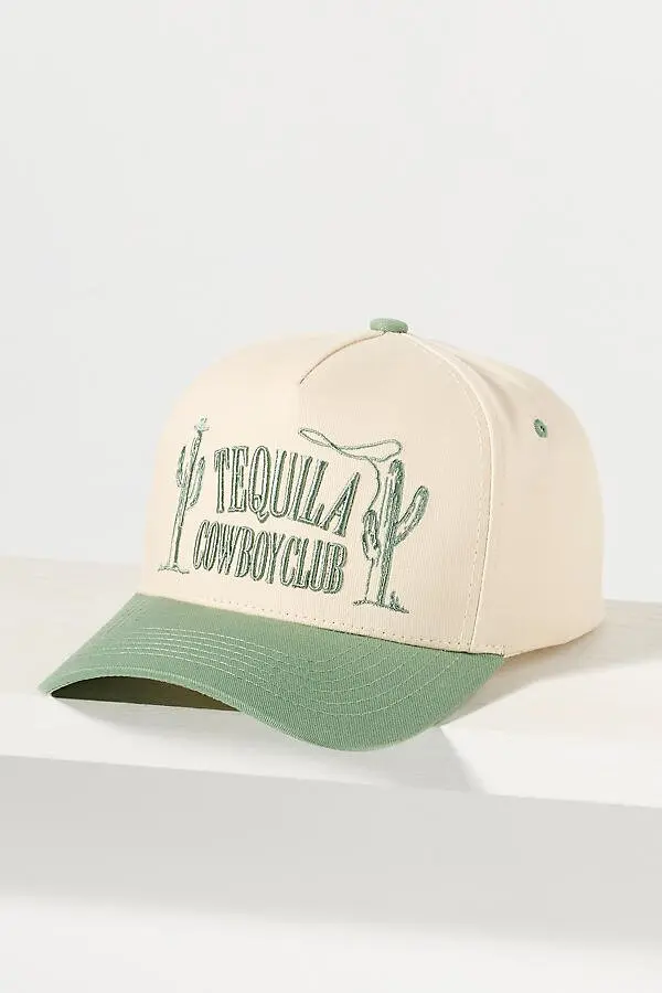 CHEVEUX CORP. Cowboy Club Trucker Hat - Sage